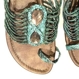 wear. ever. | Shoes | Turquoise Sandals | Poshmark
